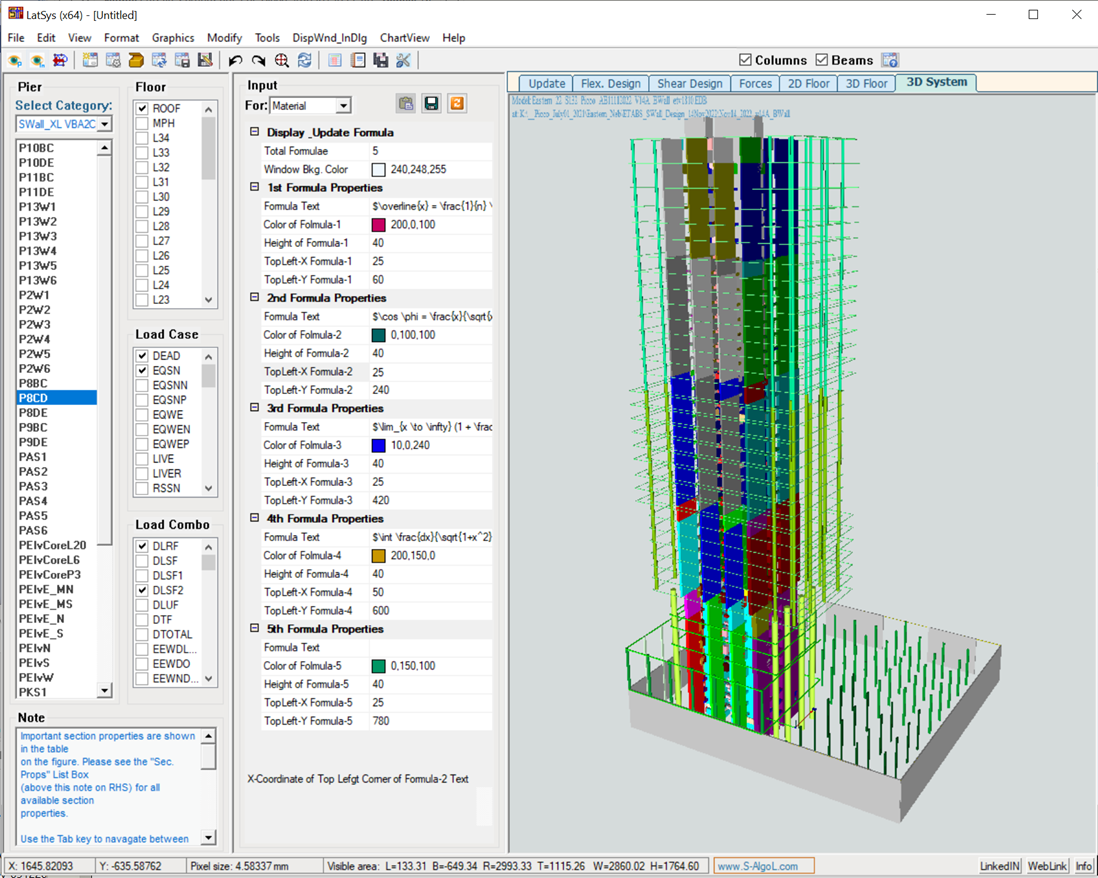 LatSys Renewal– S-AlgoL Software