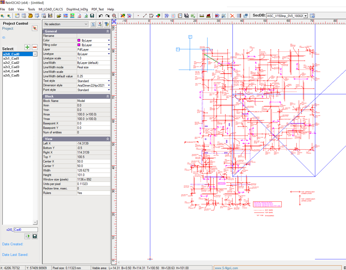 Reinf2CAD-Beta– S-AlgoL Software